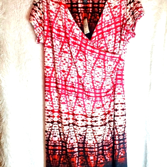 Ashley Stewart | Dresses | Plus Size Multicolor Dress | Poshmark